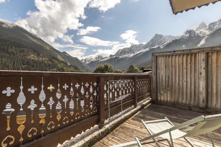 Bellevue - Grande Terrasse Privée- Vues - Les Houches