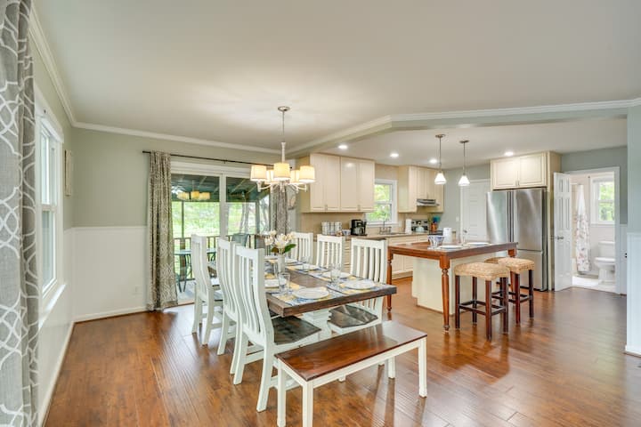 North Carolina Retreat - Deck, Grills & Lake Views - 그린즈버러