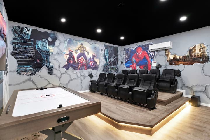 7br Home Near Disney W/ Theater, Pool & Spa - United States