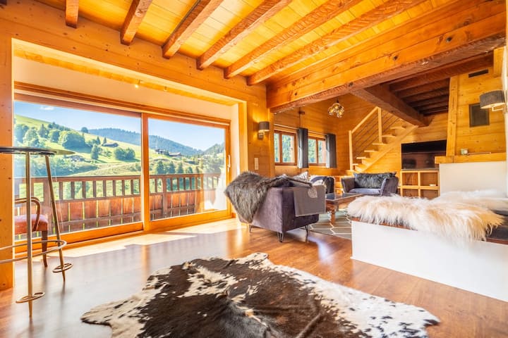 Chalet Cosy 4 Ch - 9 Pers - Wifi - La Clusaz