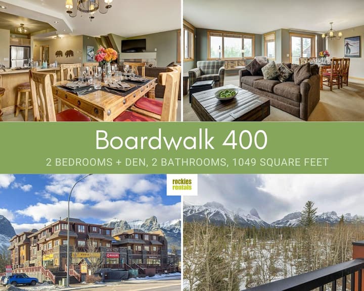 Boardwalk 400 | Gorgeous Mountain Views - Alberta