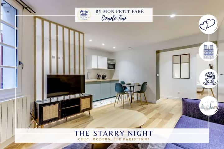 La Nuit Etoilée - Moderne & Elégant - Marais -