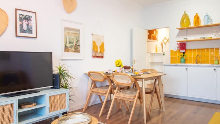 Campinho 1t - Stylish 1br By Lovelystay - Porto
