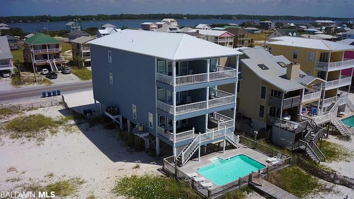 Stunning Beachfront 7br House! - Bella Sol 1a - Gulf Shores, AL