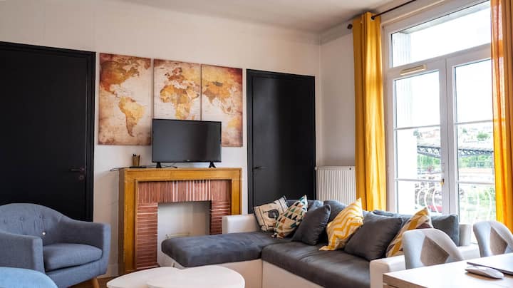 L'escale - Grand Appartement 4 Chambres - Proche G - Poitiers