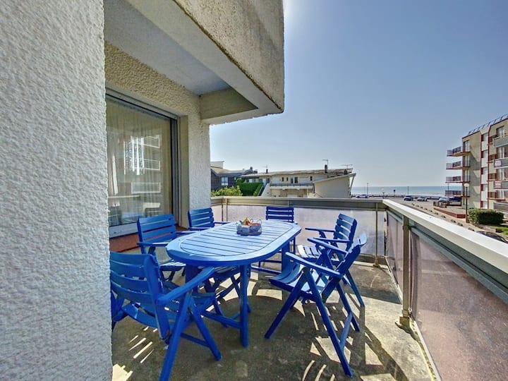 Appart. 3 Ch. Avec Vue Mer à 50m De La Plage - Stella Plage