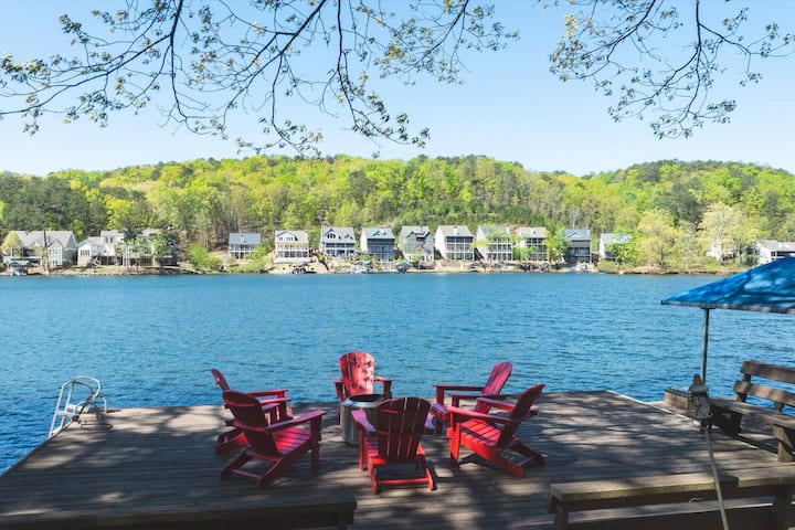 Lake Arrowhead | Private Dock |Lakefront | Dogs Ok - カントン, GA