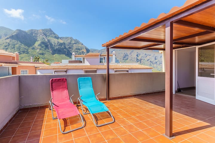 2br Home With Parking - Mountain Views Terrace - Buenavista del Norte