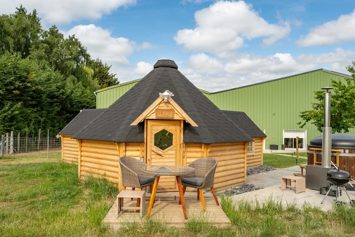 Kota à La Ferme Avec Bain Nordique - Arras