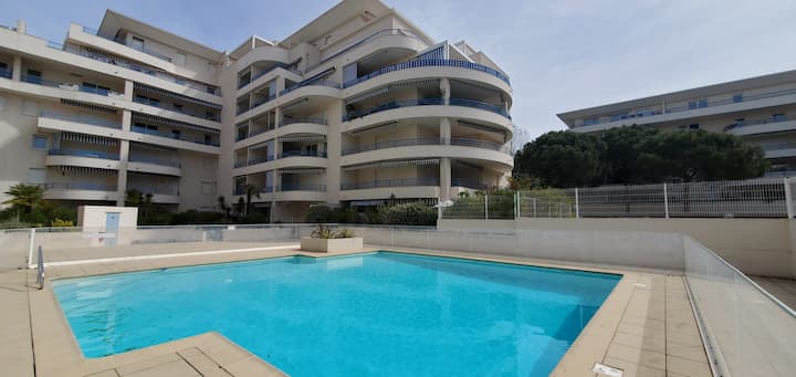 Le Sextant, Fréjus Plage, Grand T2, 52 M2 3/4 Pers - Fréjus