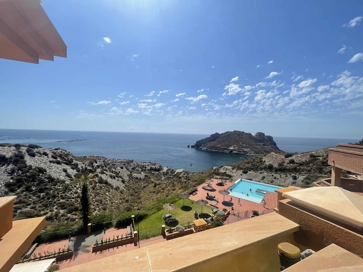 Penthouse Avec Vue Sur La Plage. - Águilas