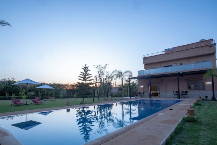 Luxe, Piscine & Vue Sur Montagnes - Maroc