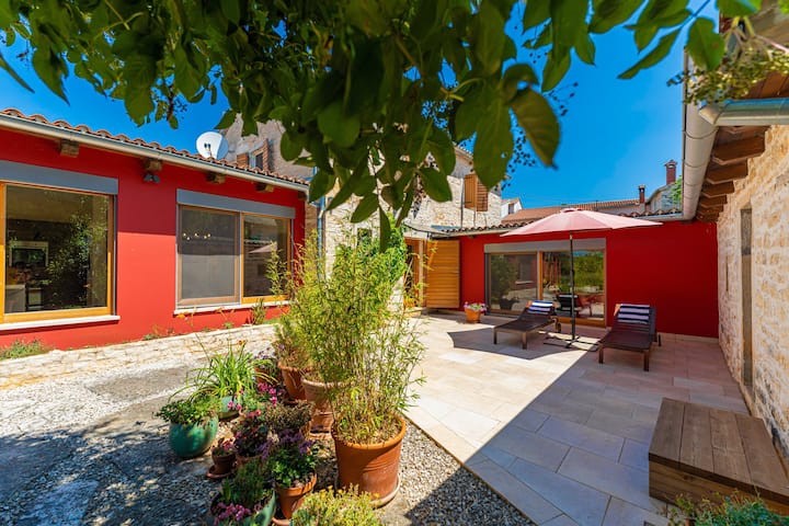 Villa Benka In Radetići  - Haus Für 8-9 Personen - Rovigno