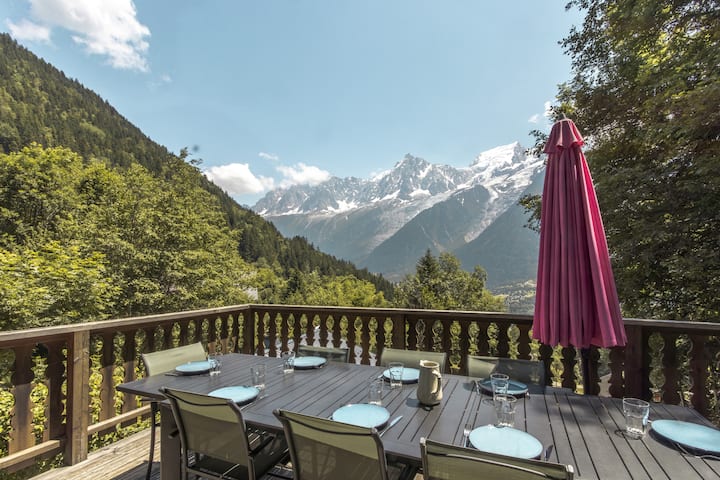 Datcha Of Sky - Chalet View Mt-blanc + Studio - Passy