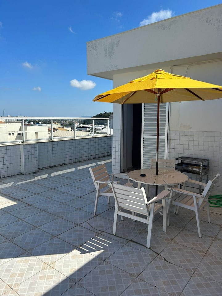 Cobertura Duplex 3 Qts C/ Churrasqueira E Ar Na Pr - Cabo Frio