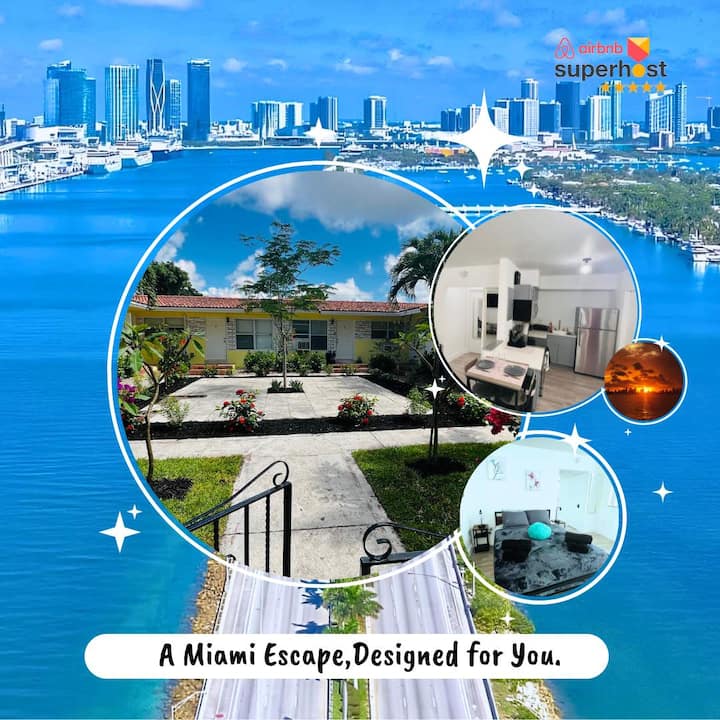 Large Studio W/ Fast Wi-fi + Free Parking Spot - North Miami, FL