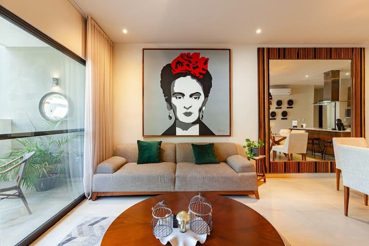 Lafrida Condo Coto 8 | Style 10 Min To Caribbean! - Playa del Carmen