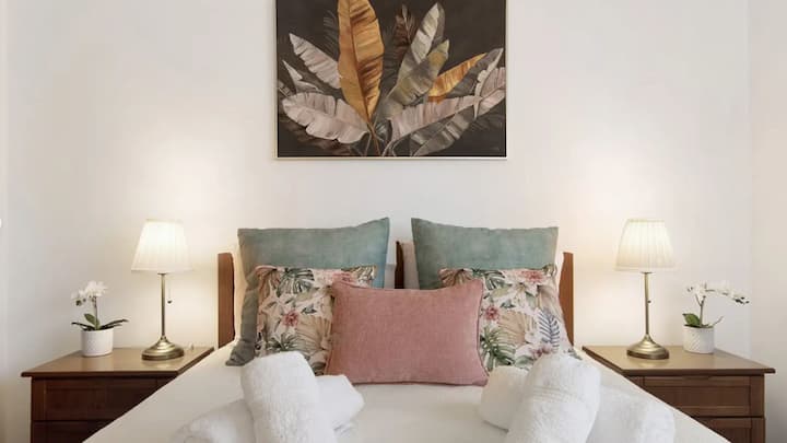 Charming And Bright Apartment In Santa Luzia - Santa Luzia