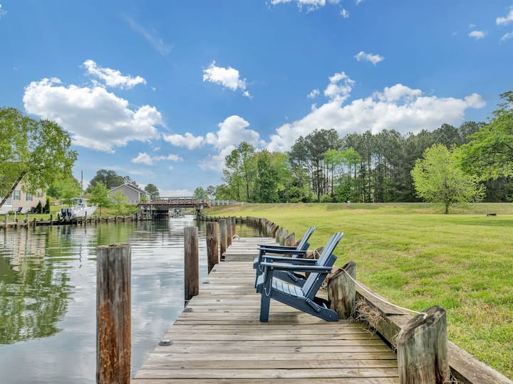 Canal Front Golf Retreat W/dock - Ocean Pines, MD