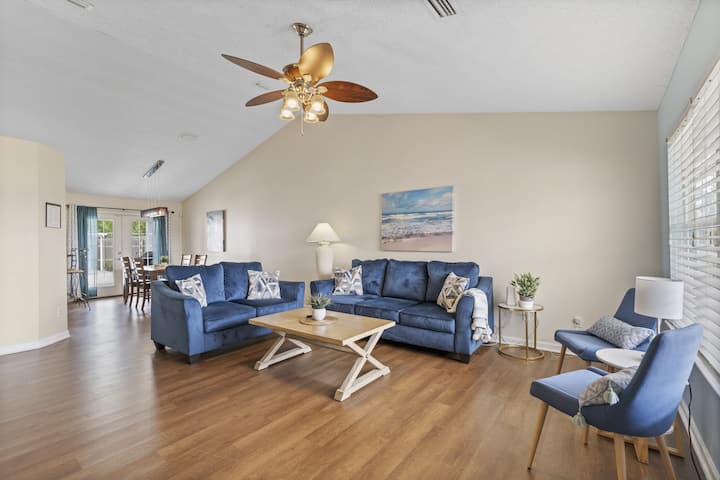 Escape To Paradise W Saltwater Pool 25 Min To Pcb - Panama City, FL