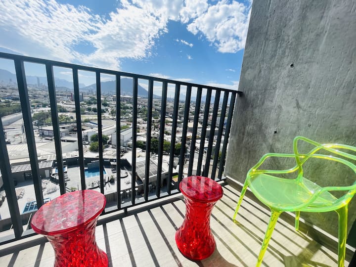 Original Dpto. Frente Arena Mty & Fundidora/ac/6px - 몬테레이