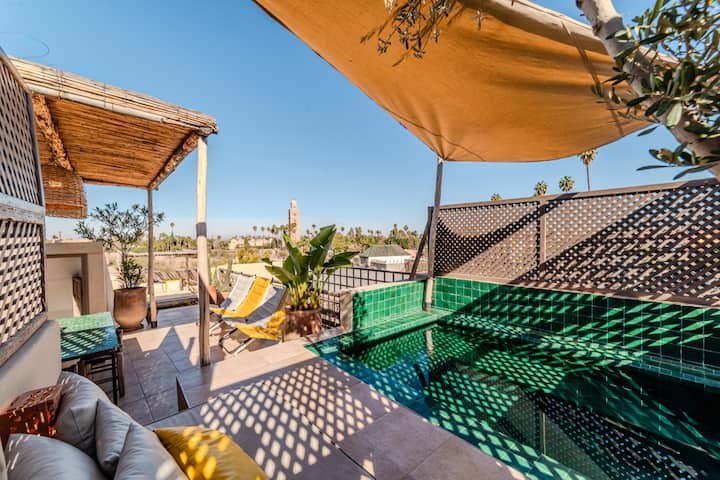 Riad Ouladi -Exclusif - 5mn Jemaa El Fnaa -Pool - Marrakech