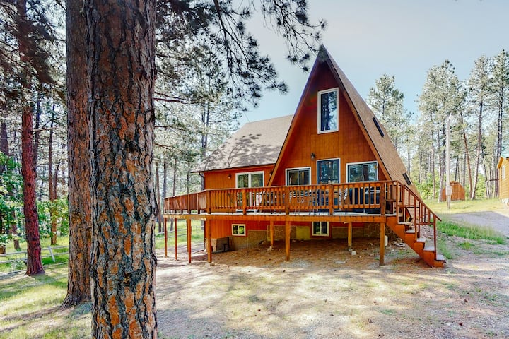 3br Home + Cabin With Deck, Grill, W/d, Sttreaming - Sturgis, SD