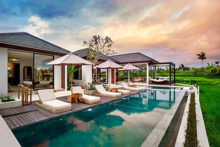3br Villa, Rice View & Infinity Pool 5 Min To Ubud - Ubud