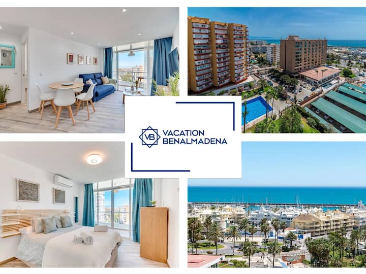 Vb Diana 1br Views To The Marina And Mediterranean - Benalmádena