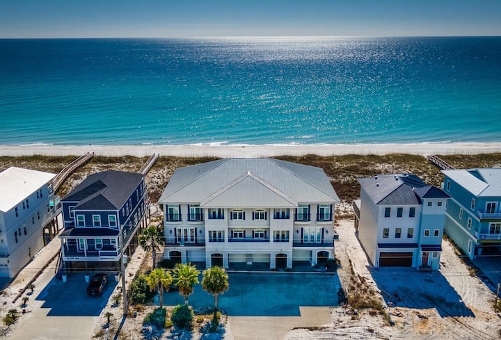 *Oceanfront * Upscale* Ev Chrgr * Paddleboards! - Navarre Beach, FL