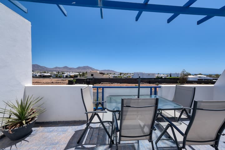 Bonitas Vistas, Wifi Rapide Et Balcon - Playa Blanca