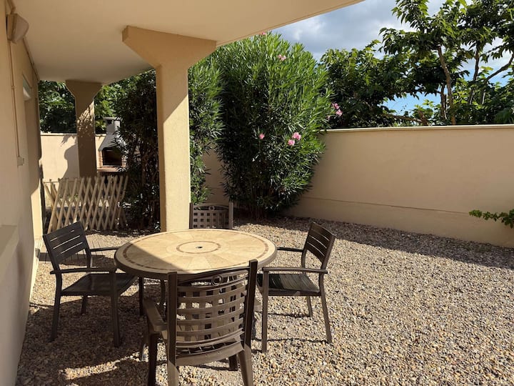 Appartement 2 Pièces, Plain Pied, 80m De La Mer - Portiragnes