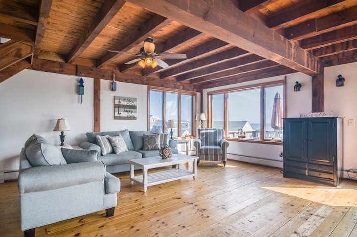 Modern Post & Beam With Stunning Bay Views - Sandwich, MA