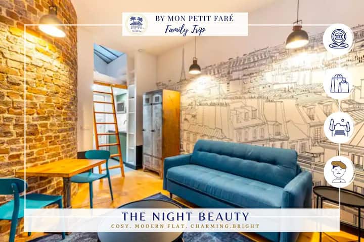 La Belle De Nuit - Bastille - Rénové & Design - Paris