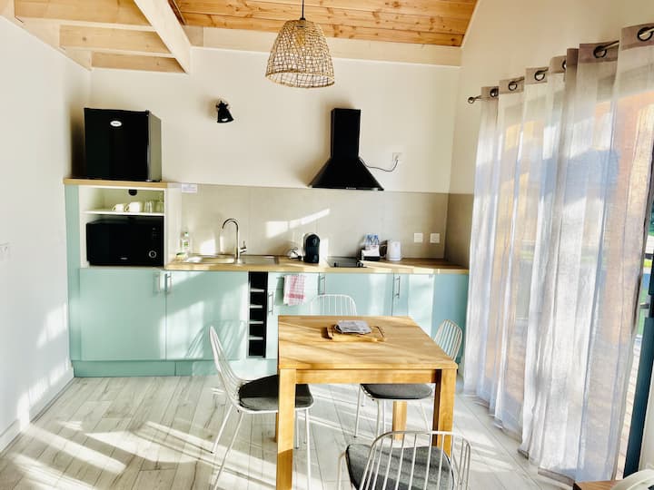 Studio, 32m2, Terrasse - 4 Personnes - Thonon-les-Bains