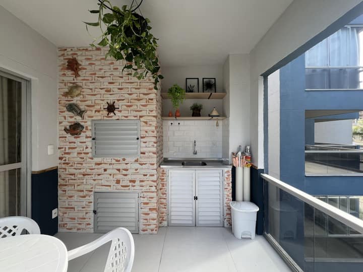 3 Quartos Beira Mar Com Wifi E Ar Condicionado - Pôrto Belo