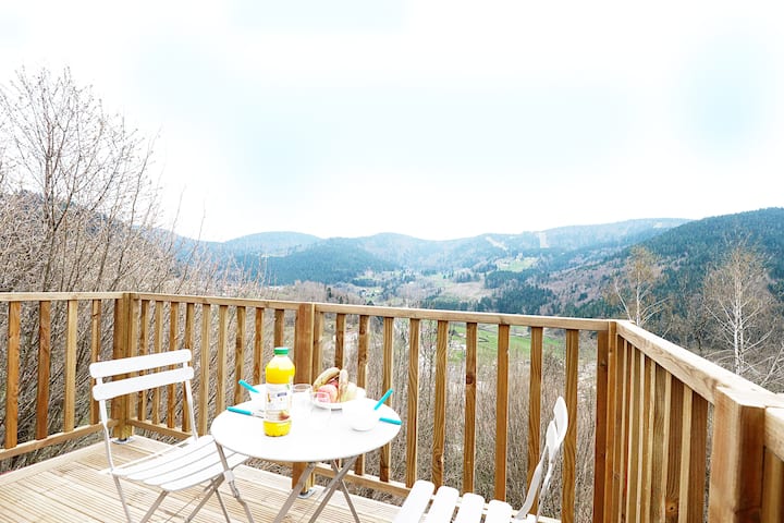Pop's Colors - Chalet Dans Les Vosges - Ventron