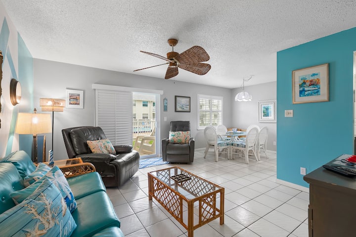 Groundfloor-stepsfrombeach-colony Beach Club 132 - New Smyrna Beach, FL