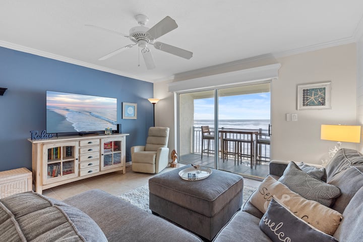 Direct Oceanfront View-colony Beach Club 224 - New Smyrna Beach, FL