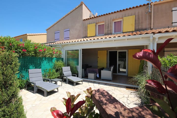 Belle Maison 3 Pièces Veranda, Résidence Clos De S - Portiragnes