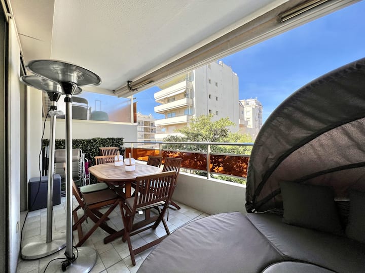 Bel Appartement Avec Terrasse Proche Croisette - Cannes