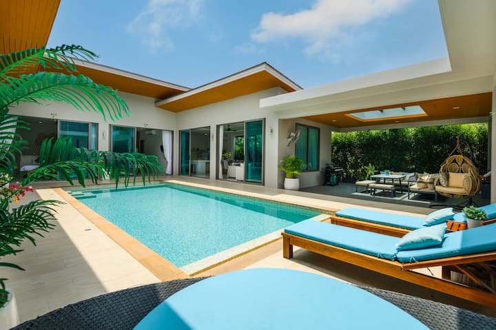 Villa Mimosa 1, Luxury 4br With Private Pool/rawai - Kata Beach