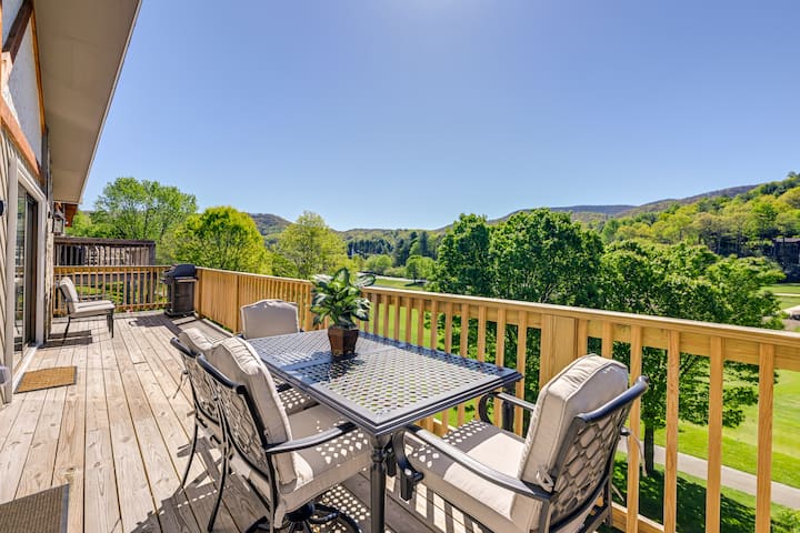 Charming Condo On Sky Valley Golf Course! - Dillard, GA