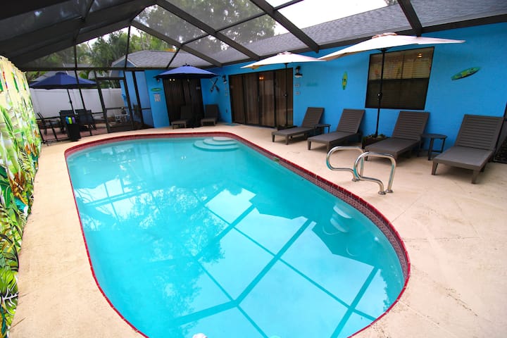 Heated Pool 4br Crystal Beach Villa | Game Room | - Palm Harbor, FL