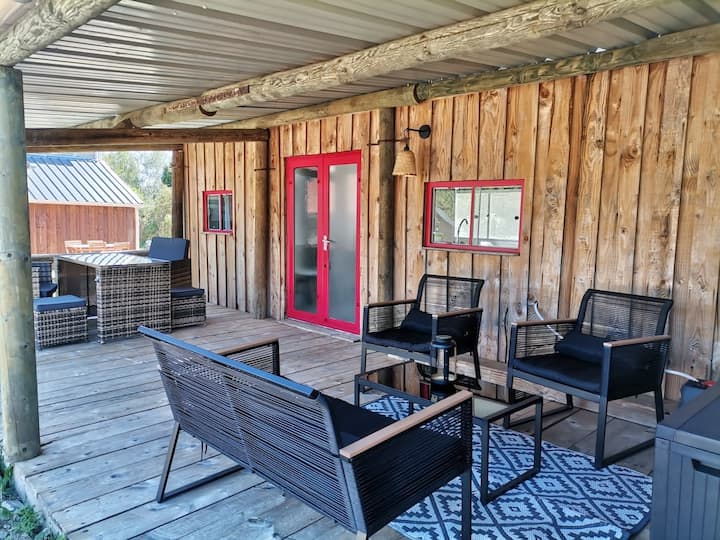 Le Chalet Du Lâcher-prise - Arboretum de la Sédelle