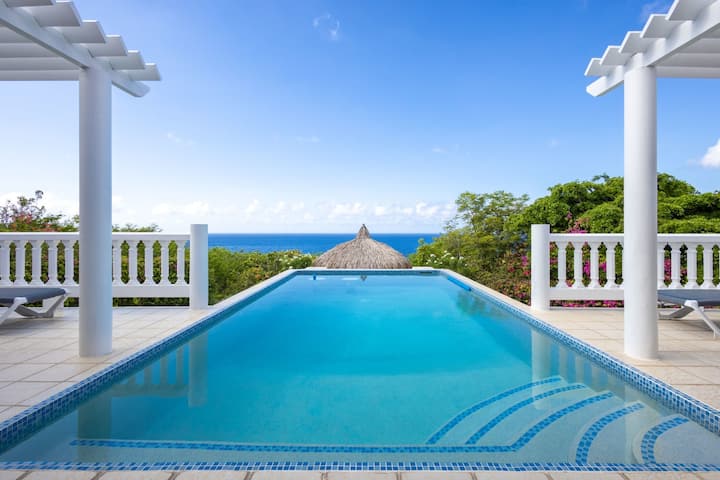 Villa Aquatic Bliss - Infinity Pool & Ocean View - Curaçao