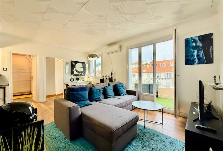 T2 Cosy Avec Terrasse Près Du Suquet, Cannes - Cannes