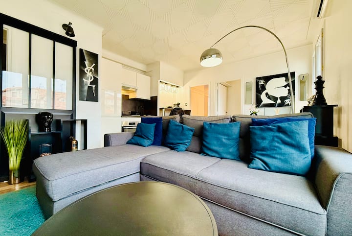 T2 Proche Centre Et Palais Avec Terrasse - Cannes