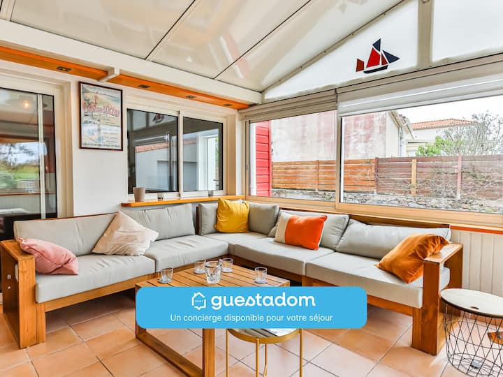 La Cabane Rouge - Wifi - Parking - Saint-Gilles-Croix-de-Vie