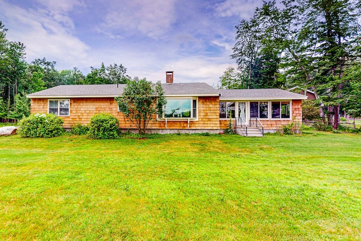 3br Lakefront Home With Dock, Canoe, Grill, Kayaks - 노르웨이